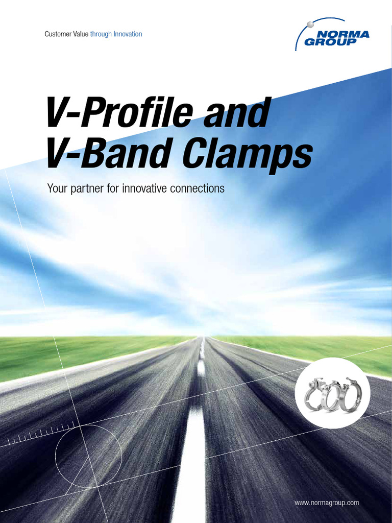 V-Clamps Catalogue A4 LOW 160811 | PDF | Screw | Stainless Steel