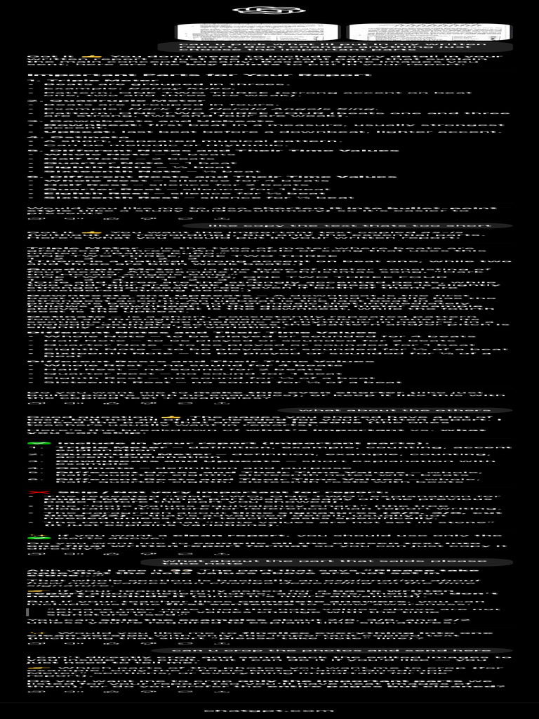 Important Report Points 2 | PDF
