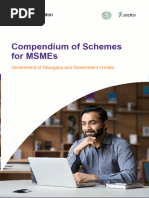 MSME Schemes Overview 2025-26 | PDF | Business | Economies