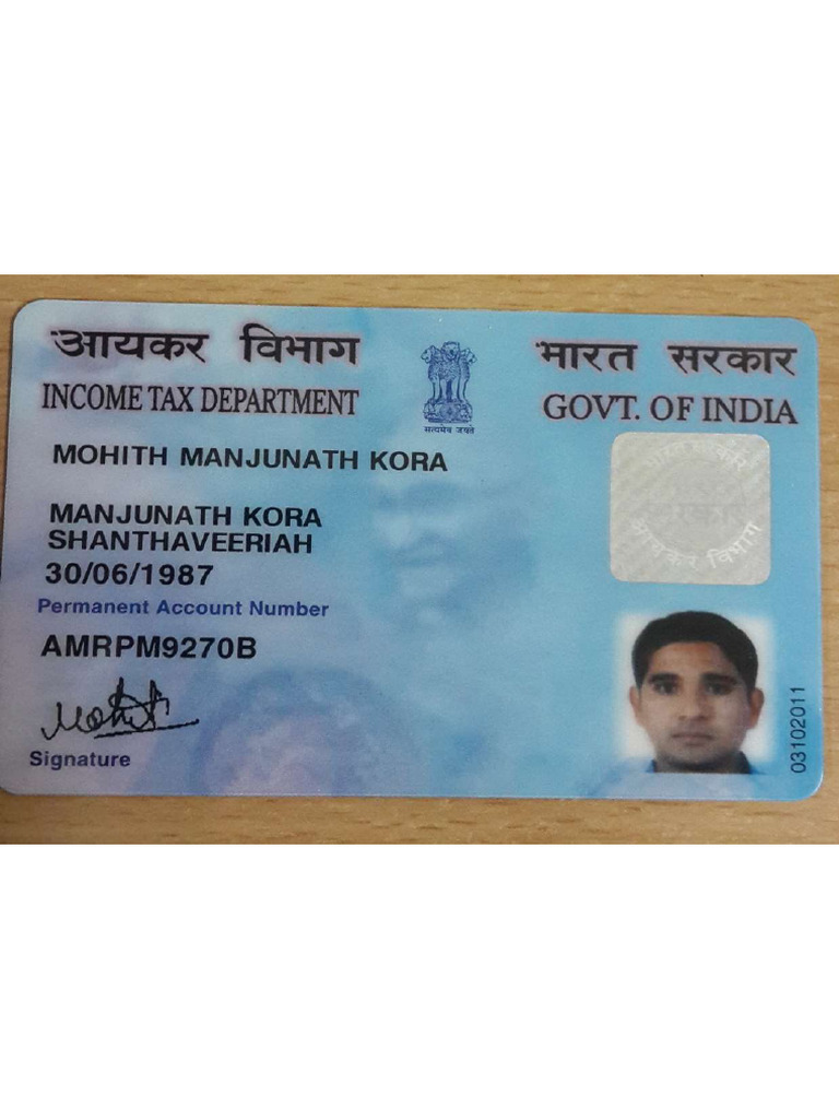 PAN - Mohith | PDF