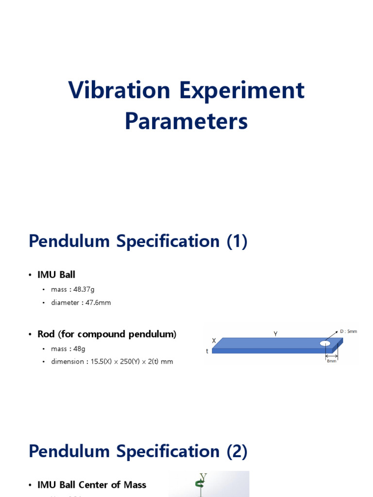 Vibration Parameter | PDF