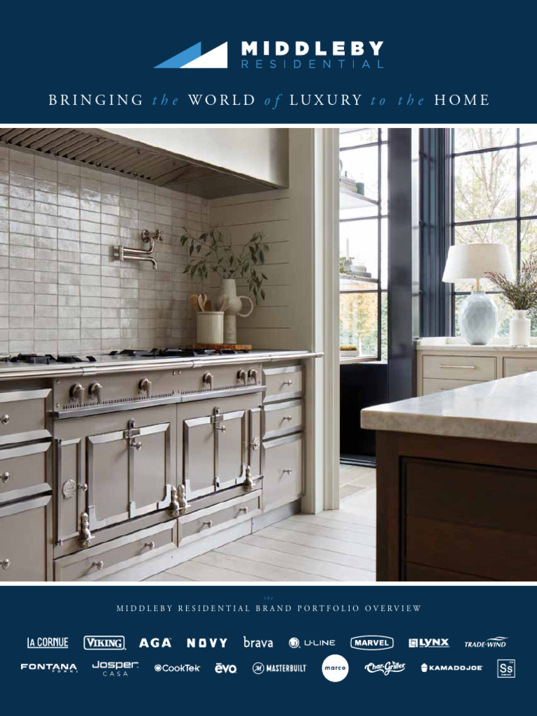 Middleby Residential Brand Brochure Update 7.24 | PDF | Barbecue Grill ...
