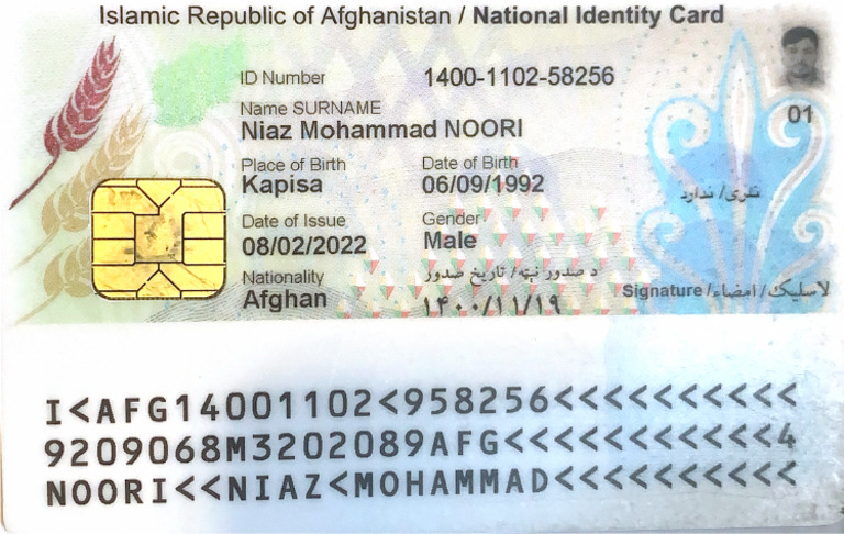 Islamic Republic of Afghanistan National Identity Card-1 | PDF