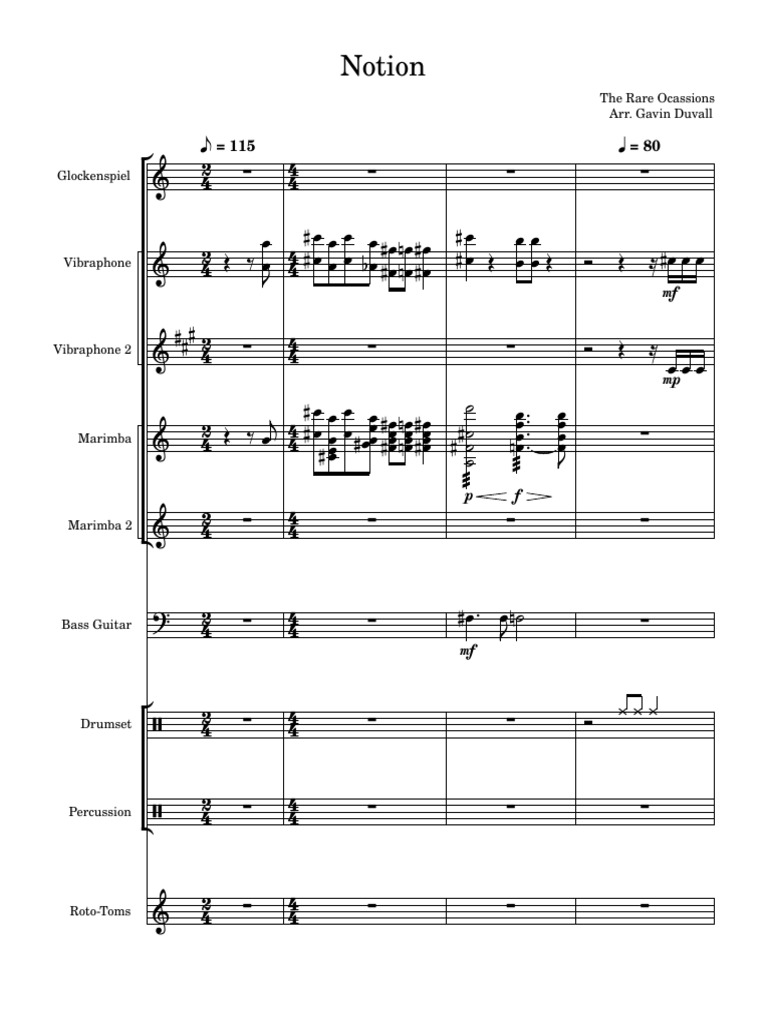 Notion Sheet Music for Instruments | PDF | Music Technology | Musical ...