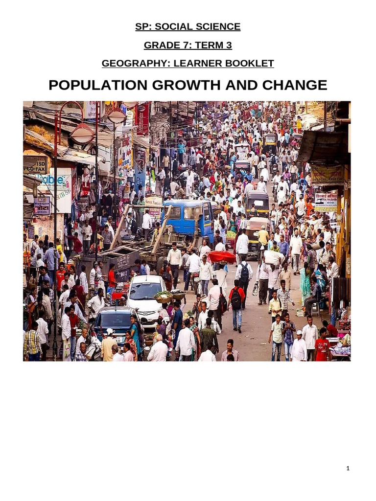 Population Growth and Change in Geography | PDF | Infection | Tuberculosis