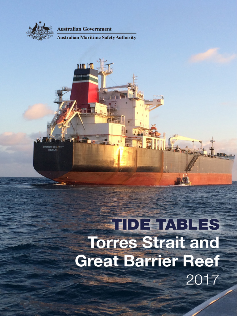 Tide Table - Torres Strait | PDF | Tide | Oceanography