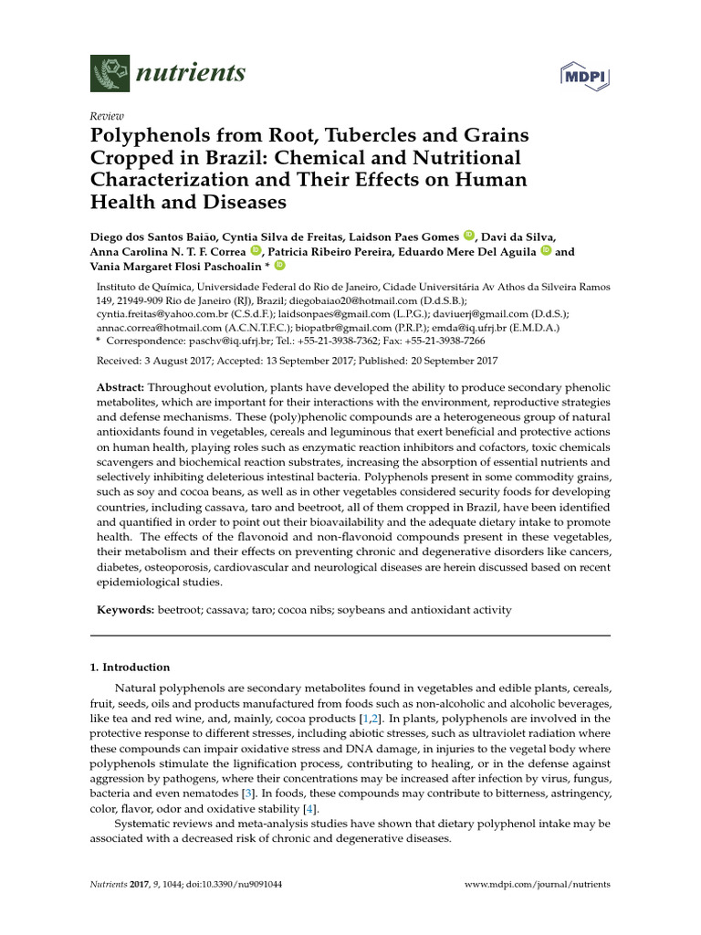 1_4920266104246370449 | PDF | Polyphenol | Flavonoid