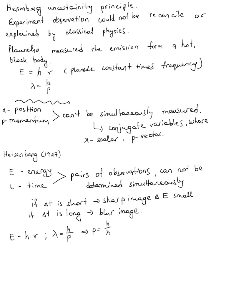 Heisenberg Uncertainity Principle | PDF | Uncertainty Principle ...