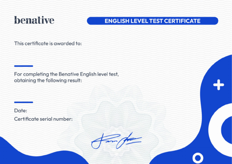 Language Level Certificate | PDF
