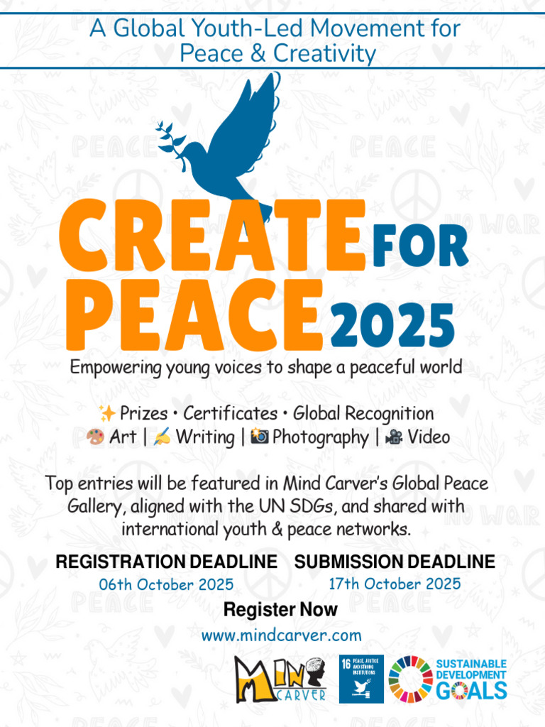 Create for Peace 2025 Competition | PDF