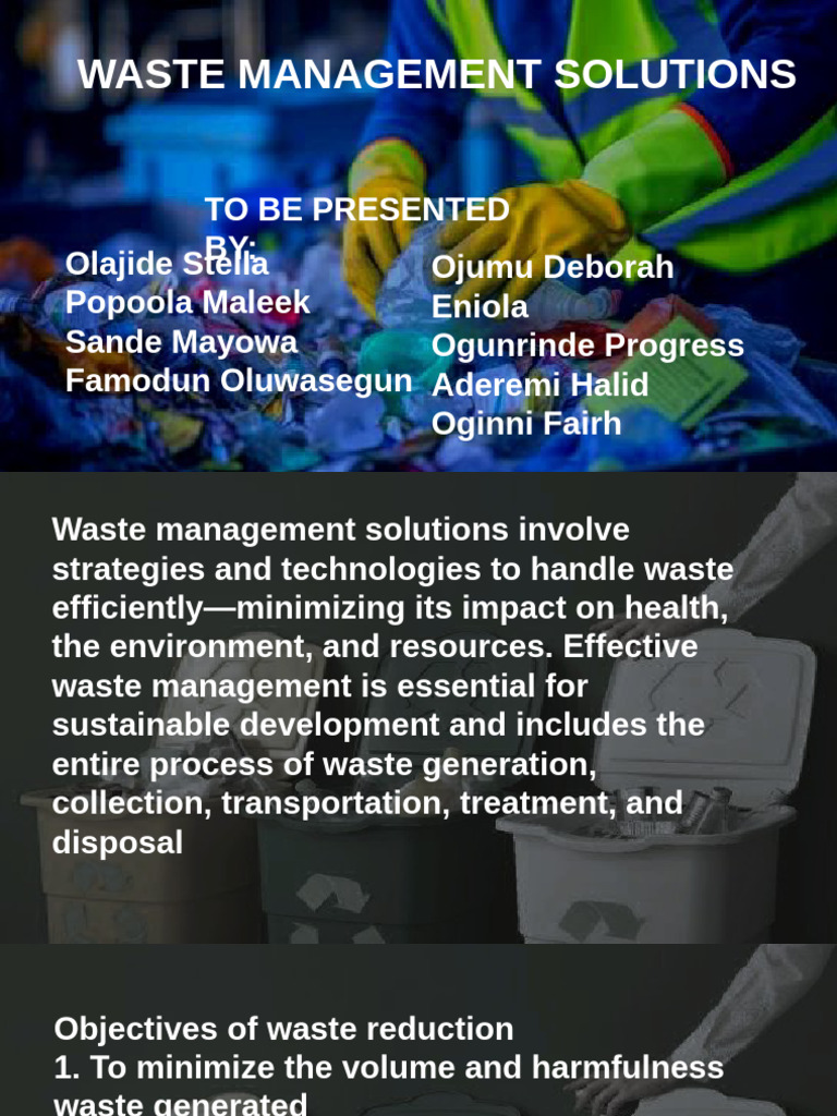Waste Management Solutions-1 | PDF