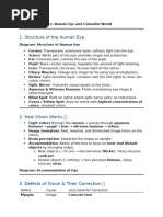 Human Eye Structure and Function | PDF | Eye | Human Eye