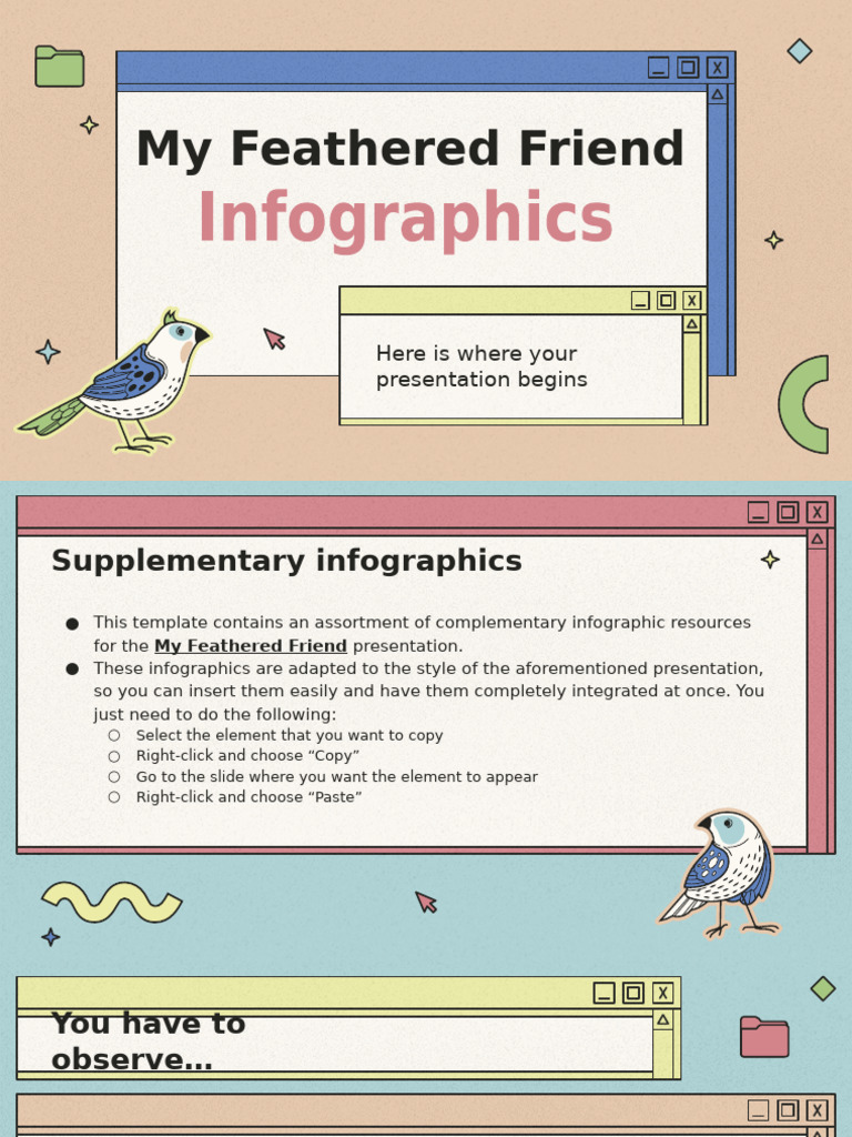 My Feathered Friend Infographics by Slidesgo | PDF | Planets | Planets ...