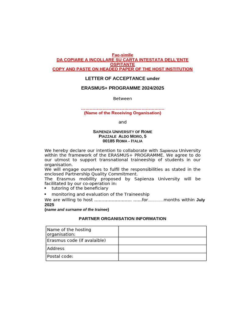 Letter of Acceptance 24 25 Def | PDF | Social Sciences | Engineering