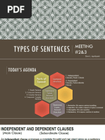 Sentence Type Identification Quiz | PDF