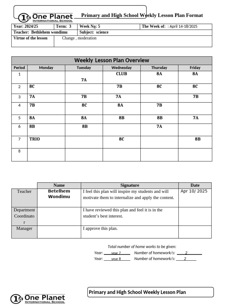 Science Week-5 Year 7 and 8 | PDF | Books | Learning