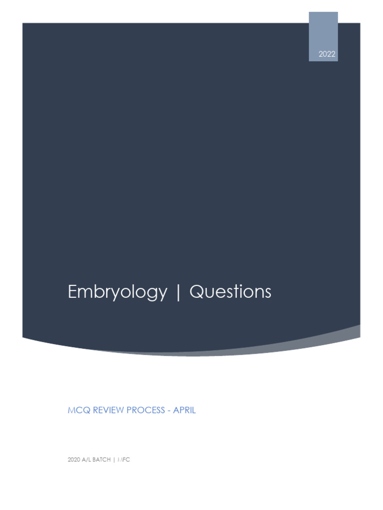 Embryology | PDF | Anatomy | Reproduction