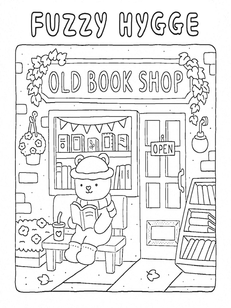 Coloriage Fuzzy Hygge 8 1 | PDF