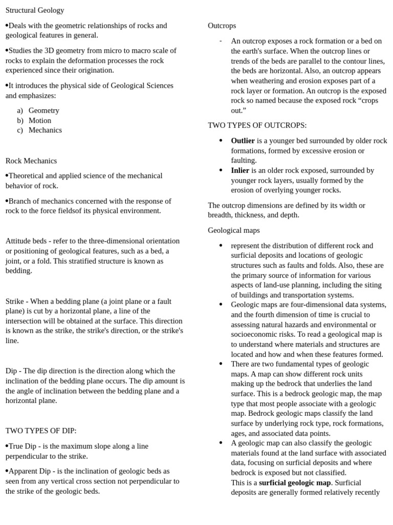 Structural Geology Rock Mechanics | PDF | Structural Geology | Waves