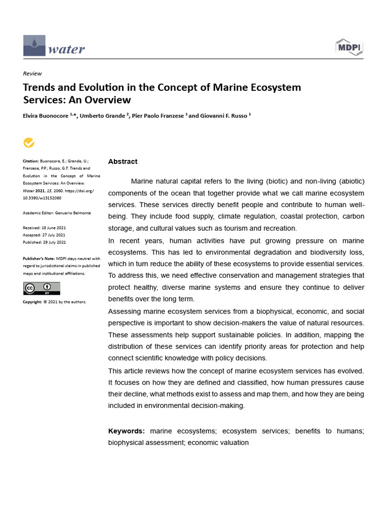 Marine Life | PDF | Ecosystem | Biodiversity