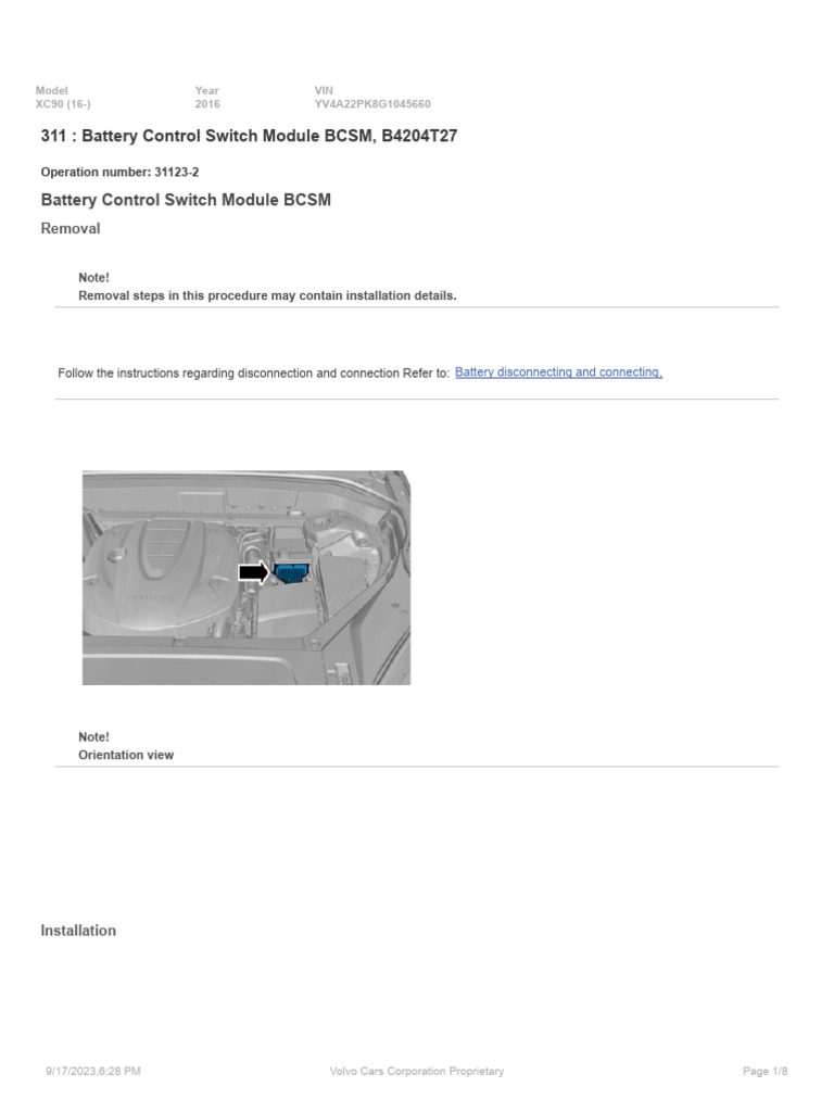 Battery Control Module | PDF | Electrical Connector | Electrical Components