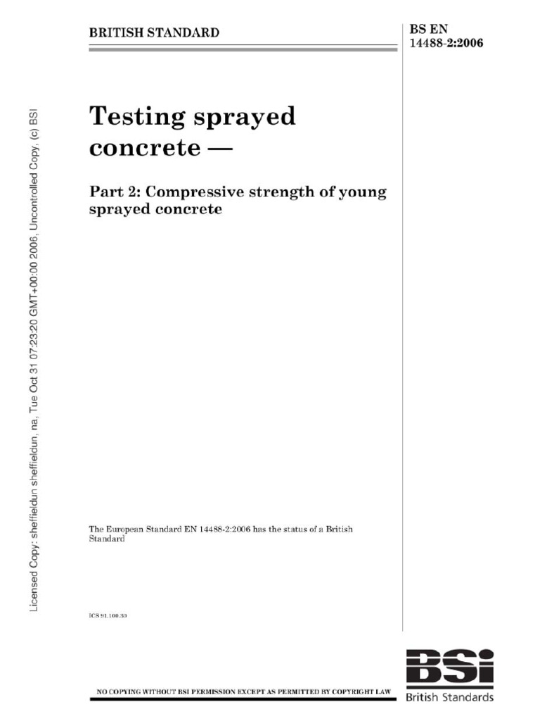 BS en 14488-2-2006 | PDF