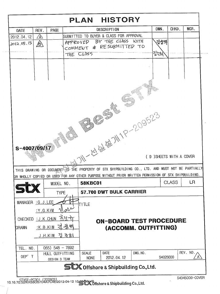 A23 On Board Test Procedure (Accomm - Outfitting) | PDF