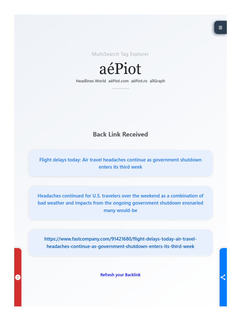 Flight Delays Today Air Travel Headaches Continue As Government ...