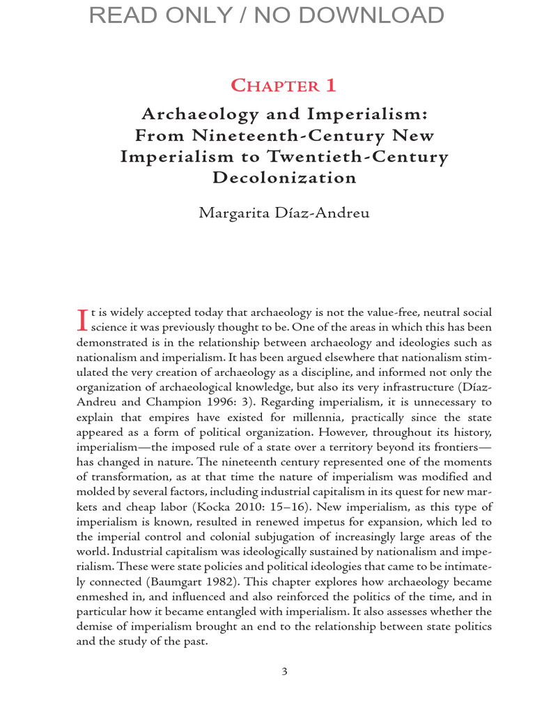 Unmasking Ideology in Imperial and Colonial Archaeology Vocabulary ...