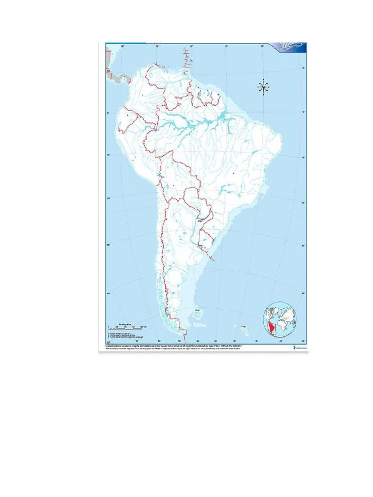 Mapa Sudamérica | PDF