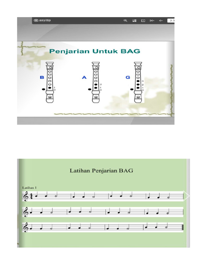 Penjarian Rekoder B A G | PDF
