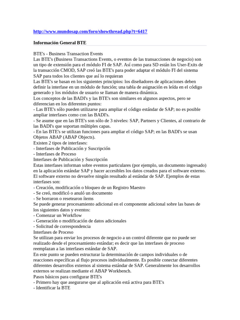 Paso A Paso Implementacion de Bte | PDF | Ciencias de la Computación | Ingeniería Informática