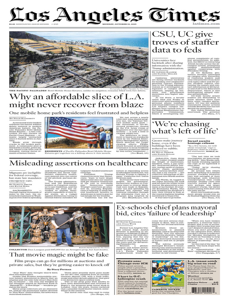 LA Times 1310 | PDF | Hamas