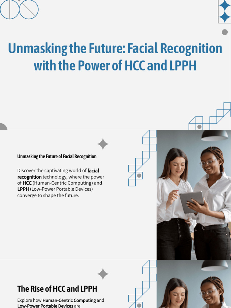 Slidesgo Unmasking The Future Facial Recognition With The Power of HCC ...