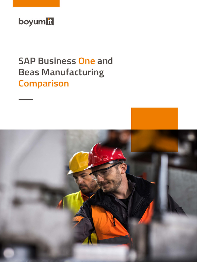Sap Business One and Beas Manufacturing Comparison en | PDF | Graphical User Interfaces ...