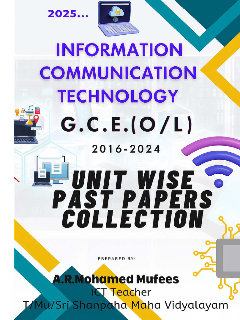G.C.E. O/L ICT Curriculum Guide 2016-2024 | PDF
