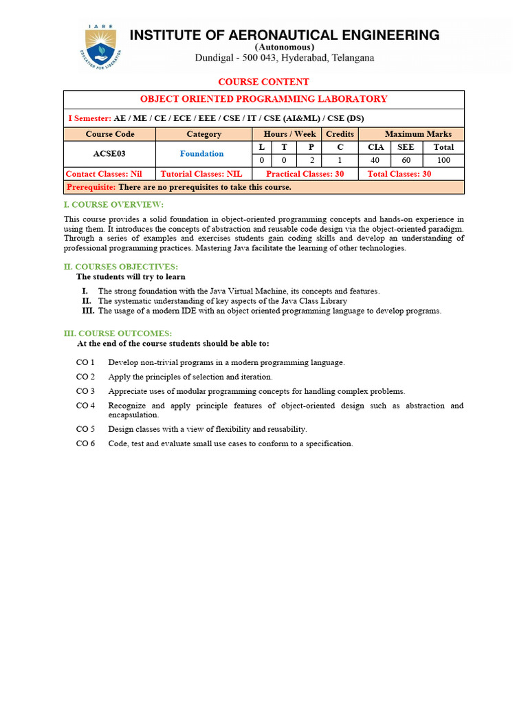 oop lab | PDF | Integer (Computer Science) | Control Flow