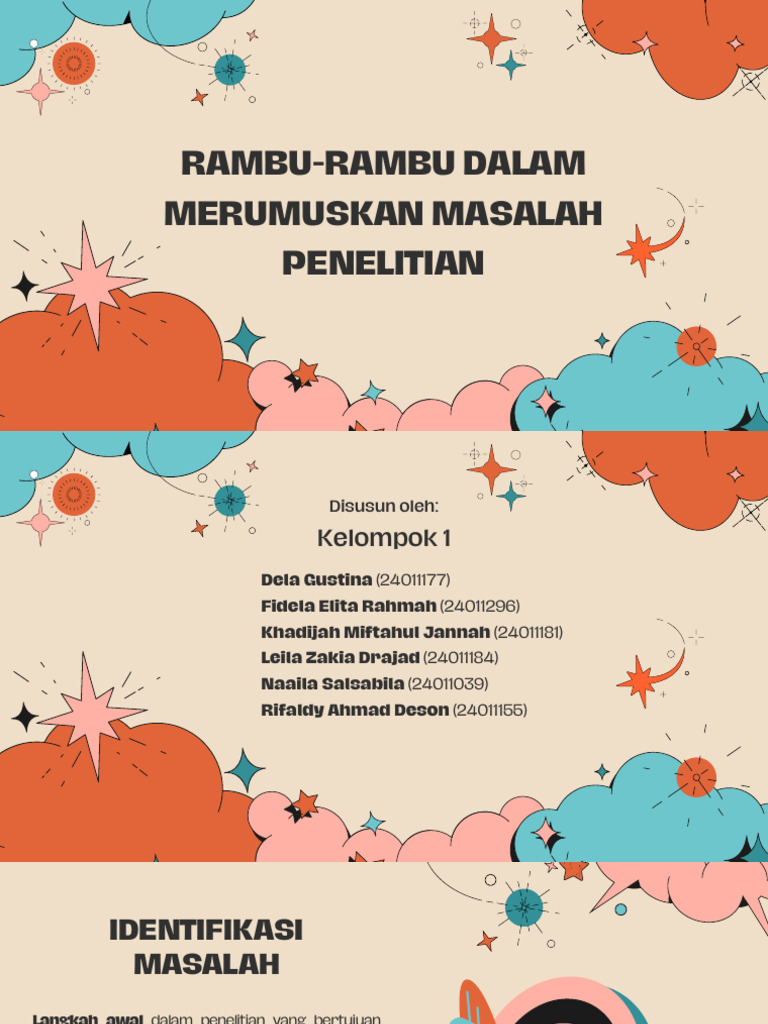 Rambu-Rambu Merumuskan Masalah Penelitian | PDF