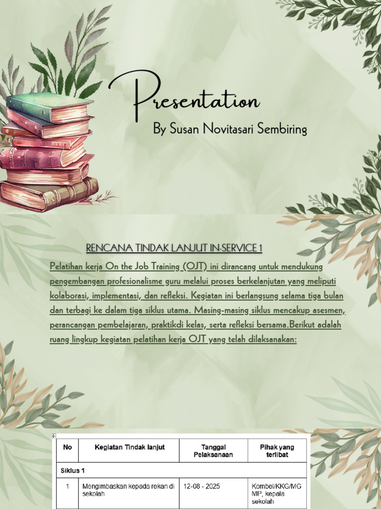 Presentasi Susan Novitasari Sembiring | PDF