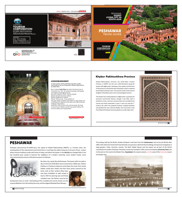 Peshawar Booklet | PDF | Khyber Pakhtunkhwa | Peshawar