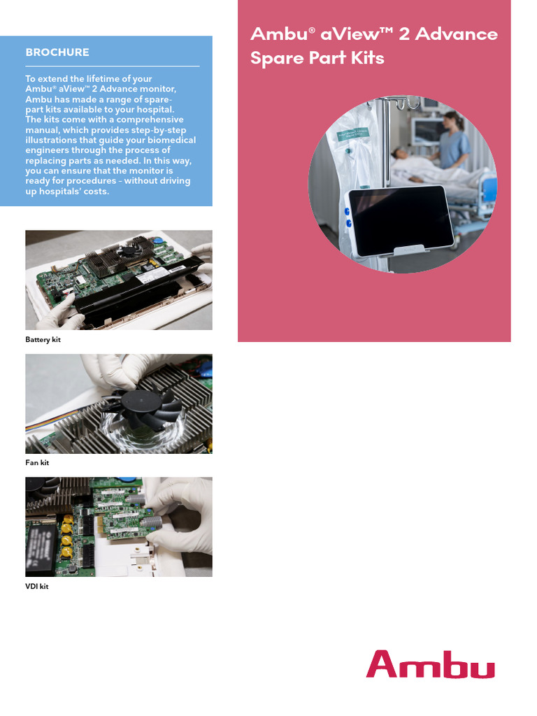 Aview 2 Advance Spare Part Kits - EN - V02 - 202111 - TCC 11116 | PDF