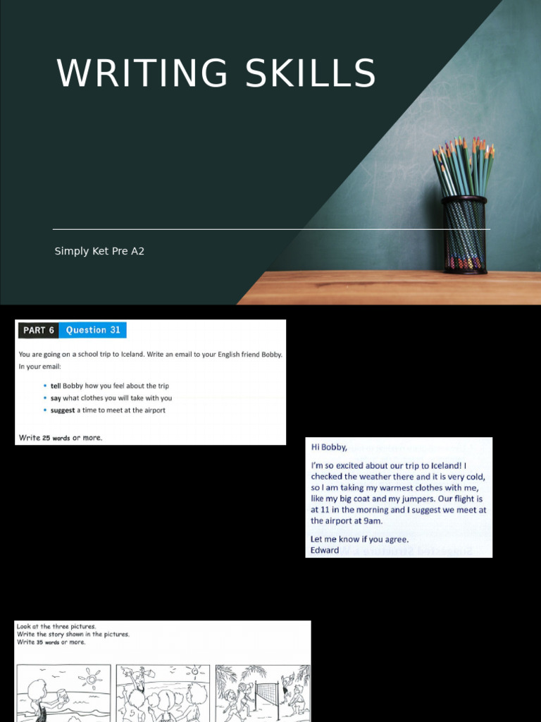 A - Writing Skills | PDF