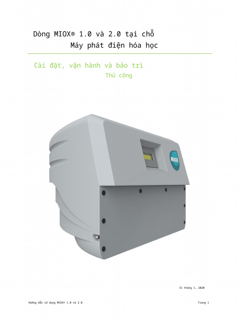 Miox 2 VN | PDF