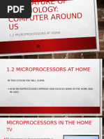 Microprocessor Devices in Home Appliances | PDF | Technology & Engineering