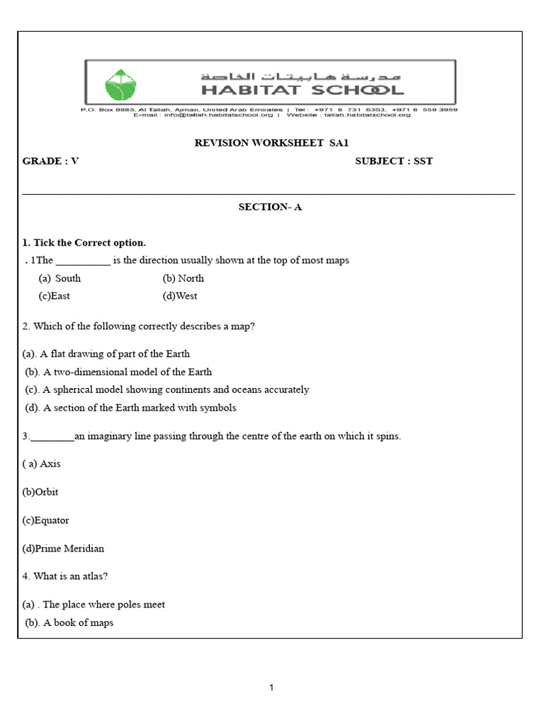SST Revison Worksheet Sept | PDF | British Raj