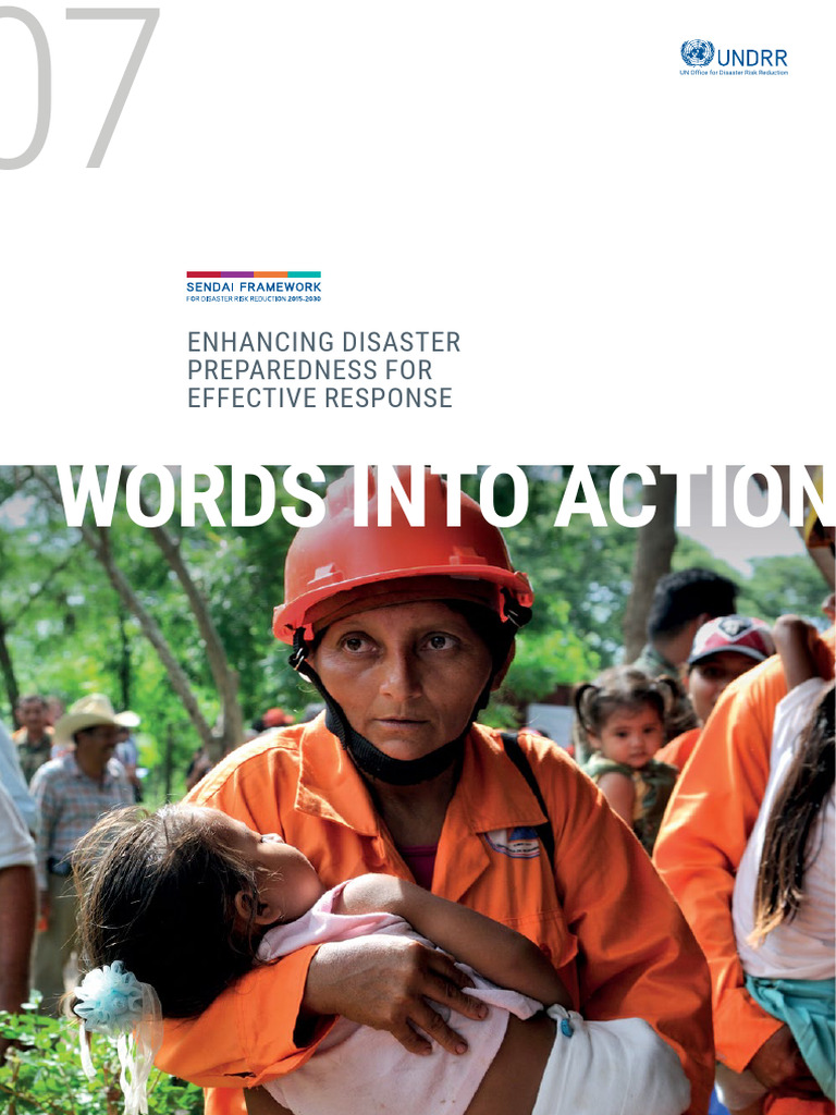 Sendai Framework - Enhancing Disaster Preparedness For Effective ...