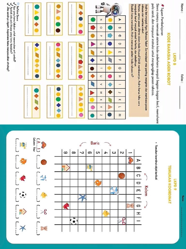 LKPD Coding Kelas 5 | PDF