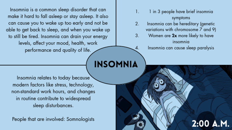 Insomnia | PDF