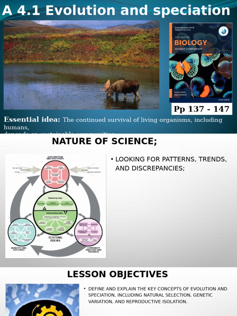 Evolution and Speciation Overview | PDF | Evolution | Species