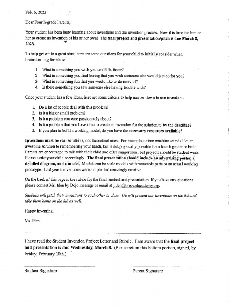 Invention Project | PDF